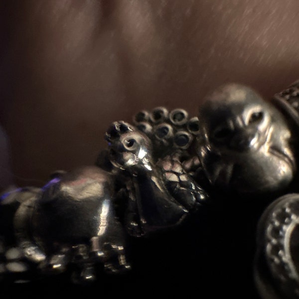 Pandora Stay Cool Emoji Charm, Face, Glasses and Kiss, Pink Lips ...