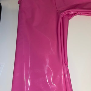 Long Sleeve Leotard Shown In Matte No Shine Vinyl Pvc By | Etsy