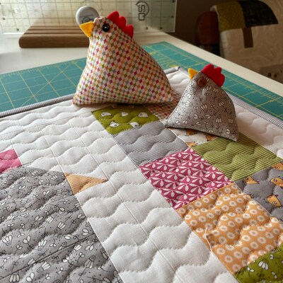 Chicken Pin Cushion Sewing PATTERN - Etsy