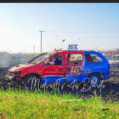 Demolition Derby Car Sign Derby Sign Demolition Derby Mounting Sign ...