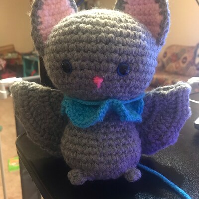 The Little Bat Crochet Pattern Crochet Bat Bat Amigurumi - Etsy