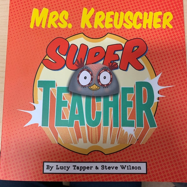 Personalised Super Teacher Book End of Term Year Gift - Etsy