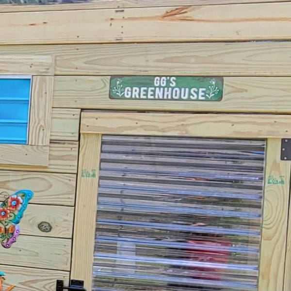Personalized Greenhouse Sign - Custom Greenhouse Sign - Gardener Friend ...