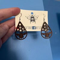 Bee Earrings Svg Dxf Png Honeycomb Earring Cut File Leather Earring ...