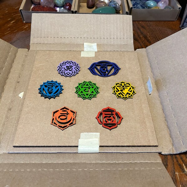 Sacred Geometry Set - 6 Pieces, Laser Cut, Use for Crystal Grids ...