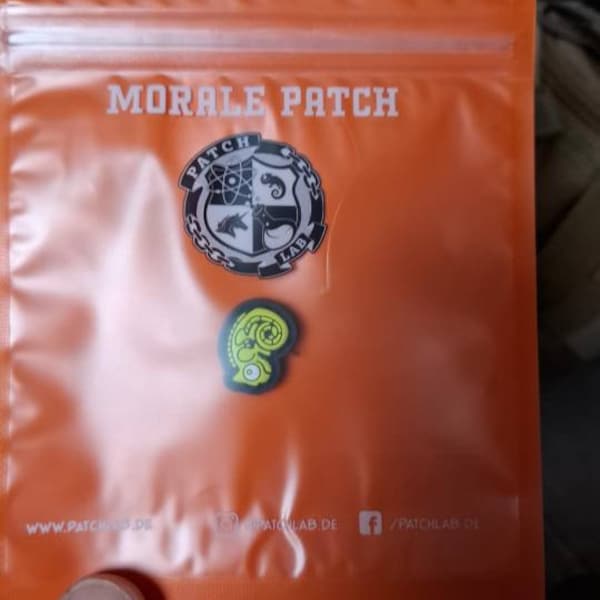 PATCHLAB Giant Squid PVC Morale Patches Hook and Loop Embroidered Patches Hook and Loop Patches ...