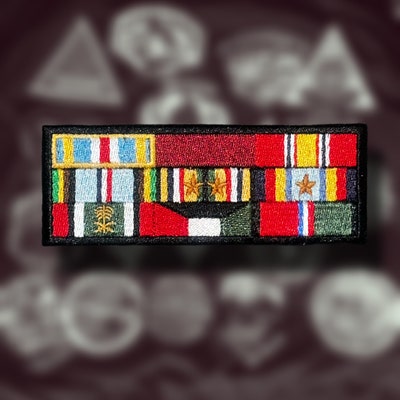 Medal Ribbons Patch Turn Your Military Medal Ribbons Into an ...