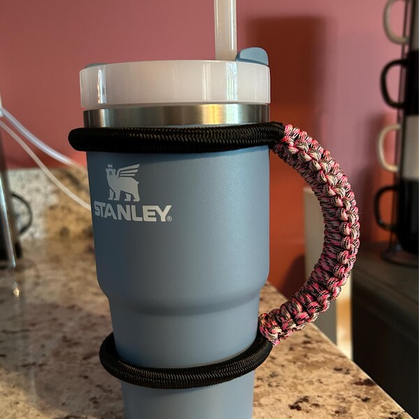 20 and 30 Oz Tumbler Handle College Team Colors Paracord Handle for 30 ...