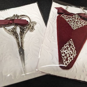 Silver Filigree Embellished Mini Ballpoint Pen With Removable Vintage ...