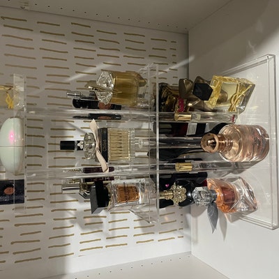 Perfume Storage Organizer, Acrylic Makeup Organizer, 3 Tier Perfume ...