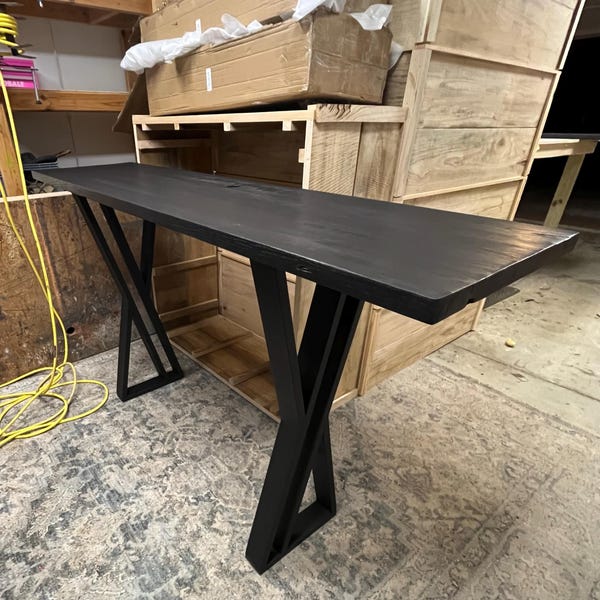 H 34 Inch, Counter Height Table Legs, U Shape, 1 Pair, #W5036M18 - Etsy