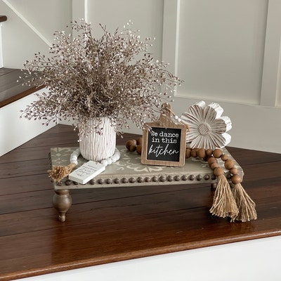 Farmhouse Table Riser Tray Serenity Prayer Table Top Decor - Etsy