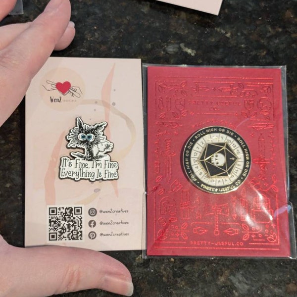 Nessie Sliding Enamel Pin - Etsy