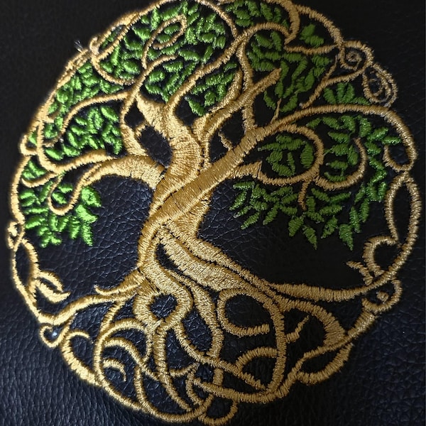 Tree of Life Machine Embroidery Design - Tree of Life Embroidery Files ...