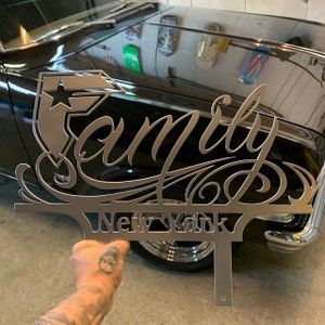 Custom Car Club Plaque | Etsy