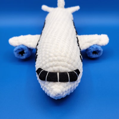 CROCHET AIRPLANE PATTERN, Plush Plane Toy Amigurumi Pattern, Crochet ...