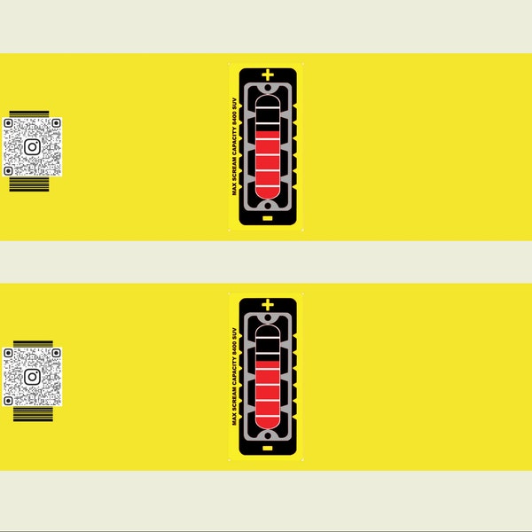 Monster Scream Canister SVG, Digital File, Scream Canister Water Bottle ...