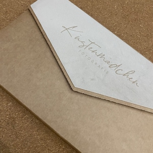 Velvet Folder, Envelope for Prints 15x21 Cm, With Custom Designed ...