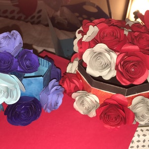 20pcs Pre-cut Paper Flowers Unrolled Paper Flowers Paper | Etsy