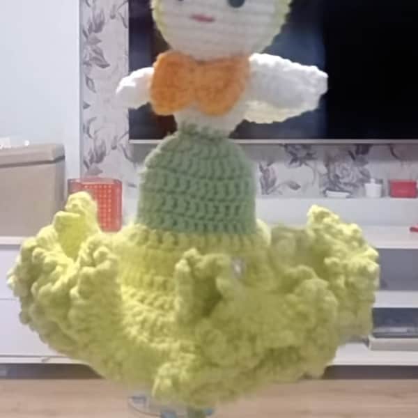 Crochet Carnation Flower Fairy Pattern: Reversible Doll (downloadable ...