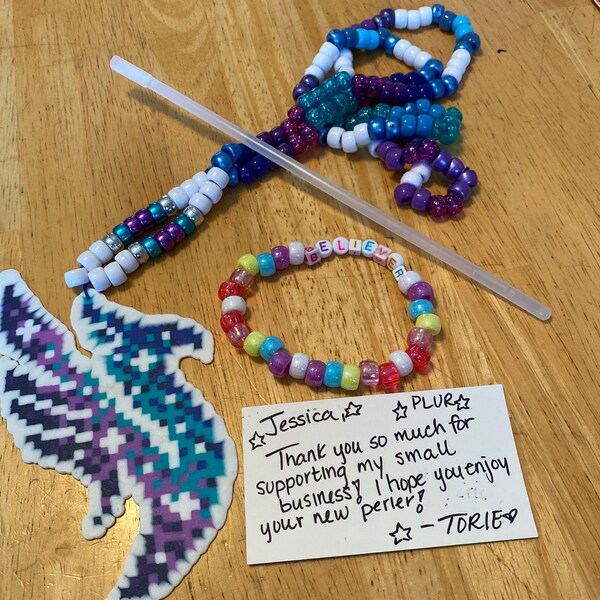 Kandi Glow in the Dark Gas Mask (white and Rainbow) Kawaii, Rave ...