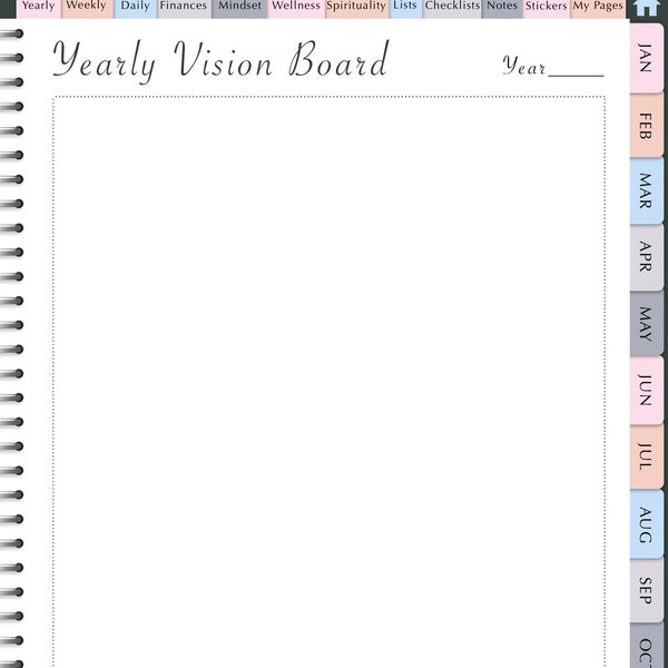 Digital Stickers for Digital Planners ~ 500 Cozy Winter Digital ...