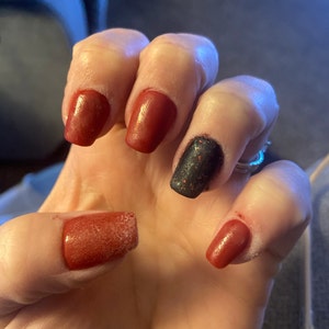 FIREBALL Glitter Dip Powder Dip Powder Dip Powder Dip - Etsy