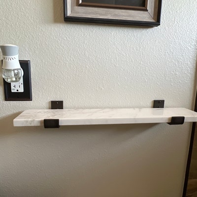 Metal Shelf Bracket, L Bracket, Modern Industrial Steel Open Shelf ...