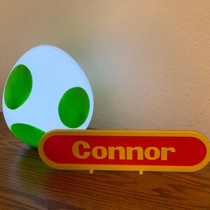 Custom Nintendo Style Name Sign/nameplate - Etsy