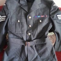 Original British Army Royal Air Forces RAF Jacket Blue Military Surplus ...
