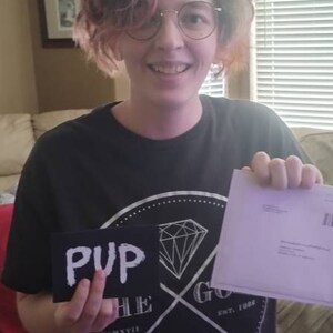 PUP Band DIY Punk Patch Canvas Patch - Etsy