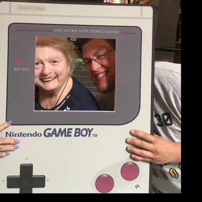 NES Style Controller Photo Prop Frame, Video Game Party Prop, Gamer ...