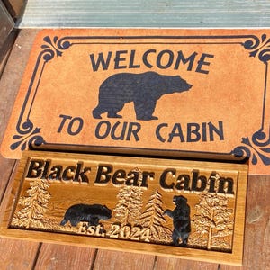 Custom Wolf Gift Wolf Wall Art Personalized Wood Wolves Sign Cabin ...