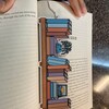 Bookmark Book Tracker, Bookshelf, Double Sided, 34 Books to Fill All ...