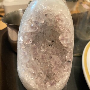 3.9 Smile Crystal Ball Open Mouth-shaped Amethyst Crystal - Etsy