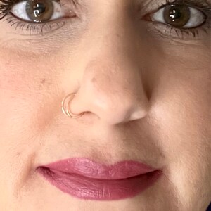 Boho Nose Ring Free Spirit Jewerly Hippie Nose Ring Wire - Etsy