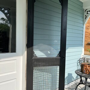 Four 4 Victorian Gingerbread Screen Door Brackets 6 - Etsy