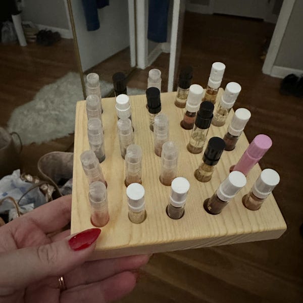 Perfume Sample Holders - Fragrance Organizer - Atomizer Storage - 2-10 ...