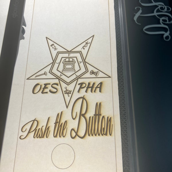 Glowforge Button Template - Svg File Only! - This is Not a Physical ...