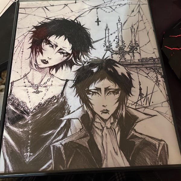 Fyodor Dostoevsky BSD Sketch Print | 5" X 7" - Etsy