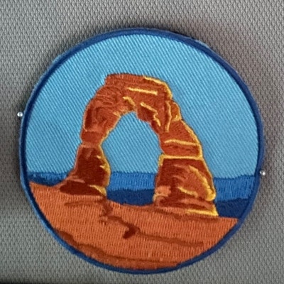 3 Circle Arches Patch Delicate Arch National Park - Etsy
