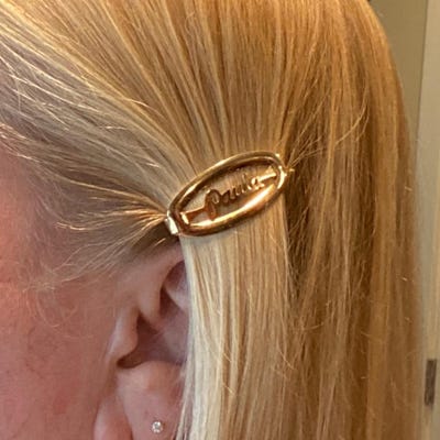 Initial Keychain Brass, Personalized Keychain, Retro Monogram Keychain ...