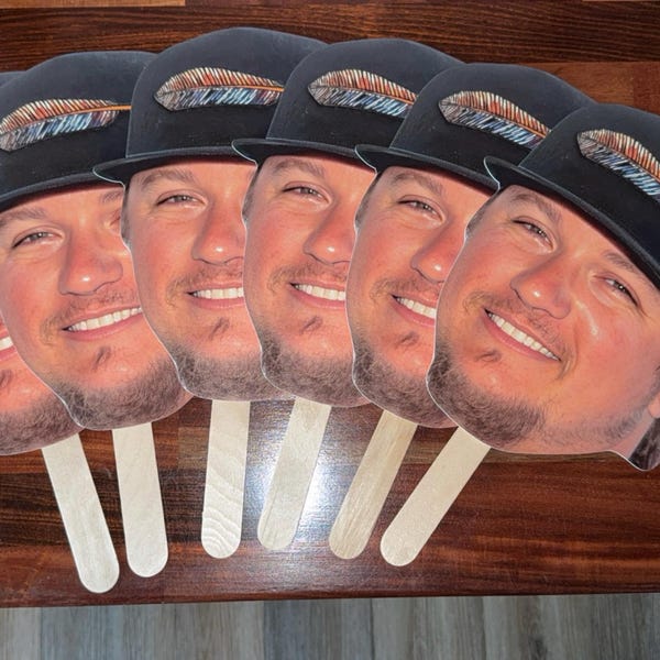 Custom Heads on a Garland Face on Banner Custom Birthday Wall Hang ...