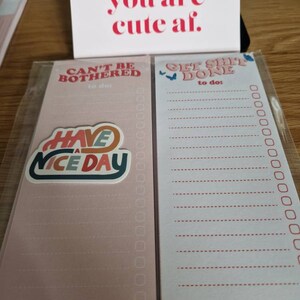 A5 or A4 Productive and Lazy Work From Home Daily Planner WFH Notepad ...