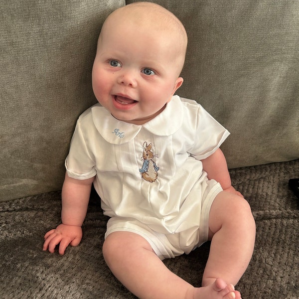 PETER RABBIT Baby Suit English Royal Style Bobby Suit Personalised - Etsy