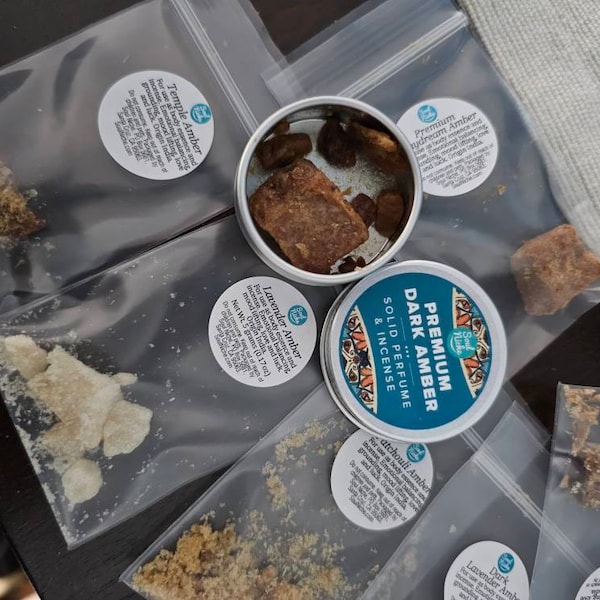 Premium Dark Amber - Amber Resin - Amber Perfume - Amber Incense ...