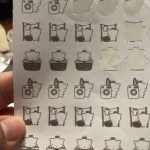 Utility Bills Printable Doodle Icon Stickers Digital Planner Sticker ...