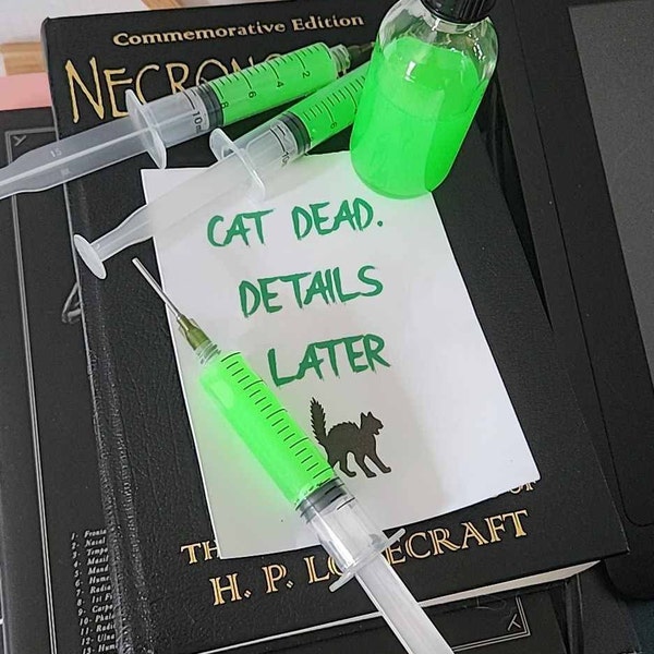 Re-animator Reagent Prop Replica - Etsy