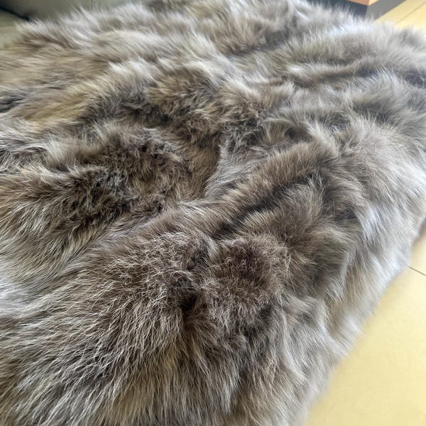 Luxurious Gold Fox Fur Coat Stay Warm and Stylish in Winter - Etsy