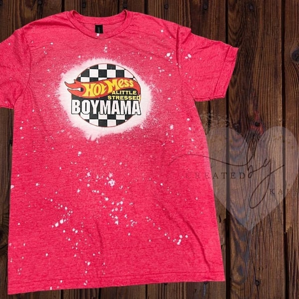 Hot Mess Boy Mama Racing Cars PNG DIGITAL DOWNLOAD for Sublimation or ...